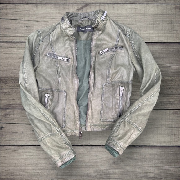 Black Rivet | Jackets & Coats | Authentic Leather Jacket | Poshmark